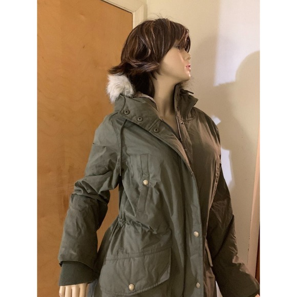 Fat Face | Jackets & Coats | Fat Face Womens Khaki Green Tefloncoated ...